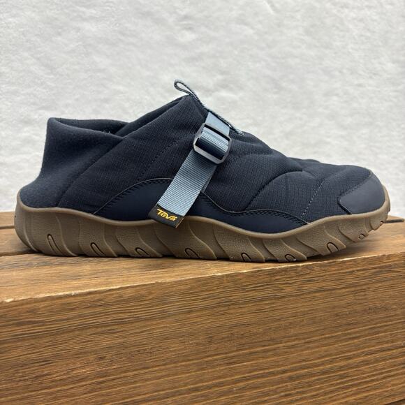 Teva | Shoes | Teva Reember Camp Navy Blue Slip On Shoe Mens Size 1 ...